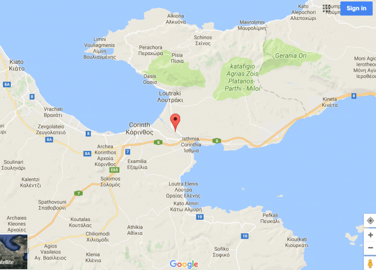 Tight Squeeze for Ships Passing Thru Corinth Canal in Greece ...