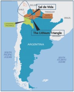 The Lithium Triangle: MapsTopForeignStocks.com