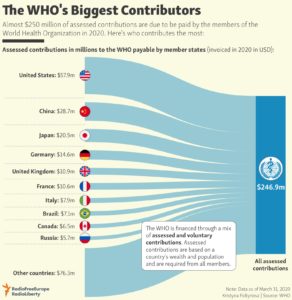 The Top 10 Contributors of WHO | TopForeignStocks.com