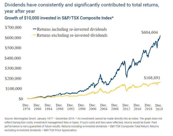 On The Importance of Dividends in the Long-Term Returns of Canadian ...